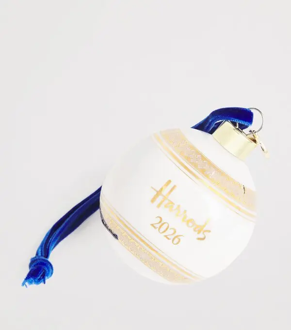 Harrods Ceramic 2026 Bauble