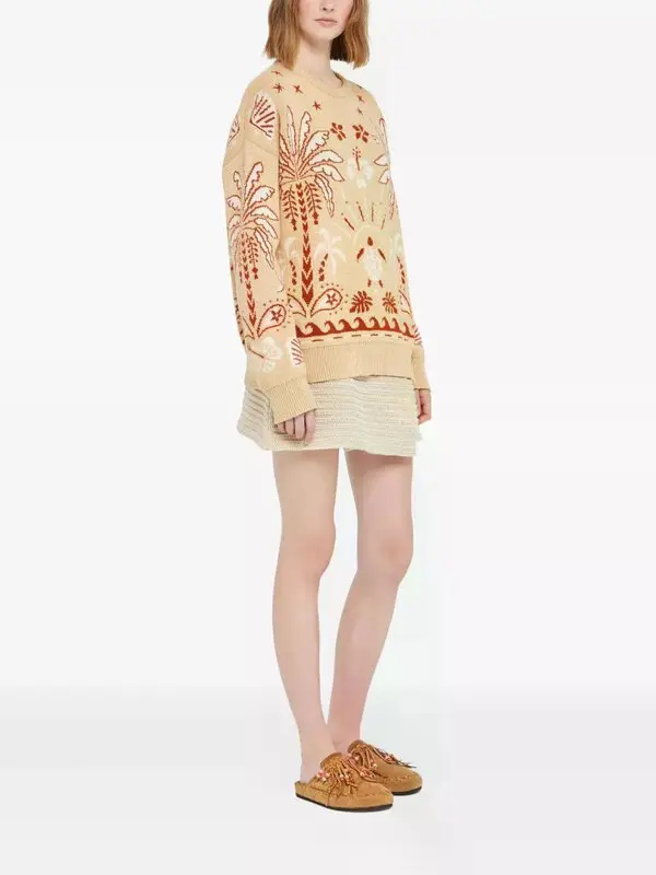 Alanui Graphic Pattern Sweater