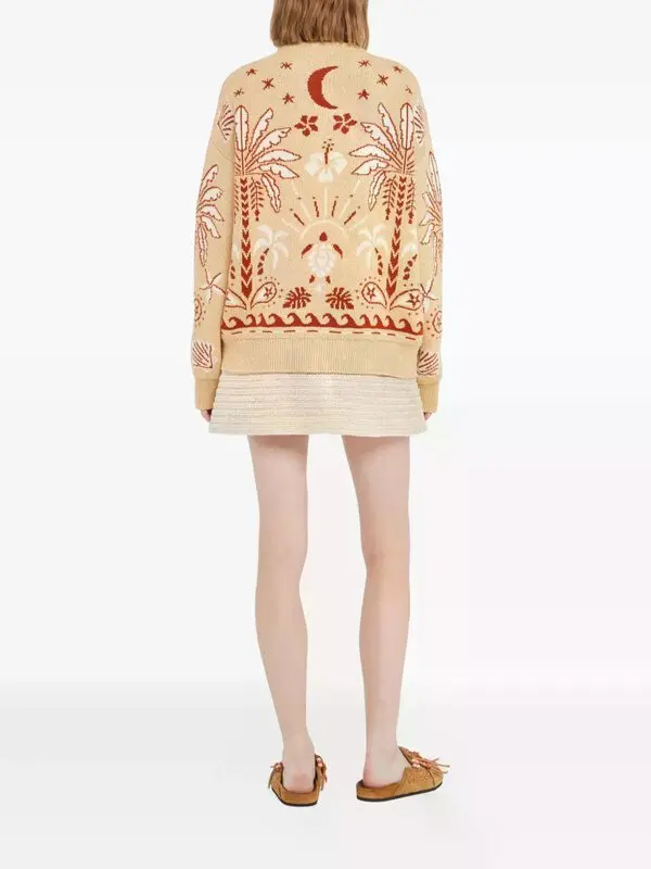 Alanui Graphic Pattern Sweater