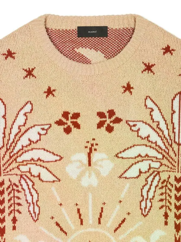 Alanui Graphic Pattern Sweater