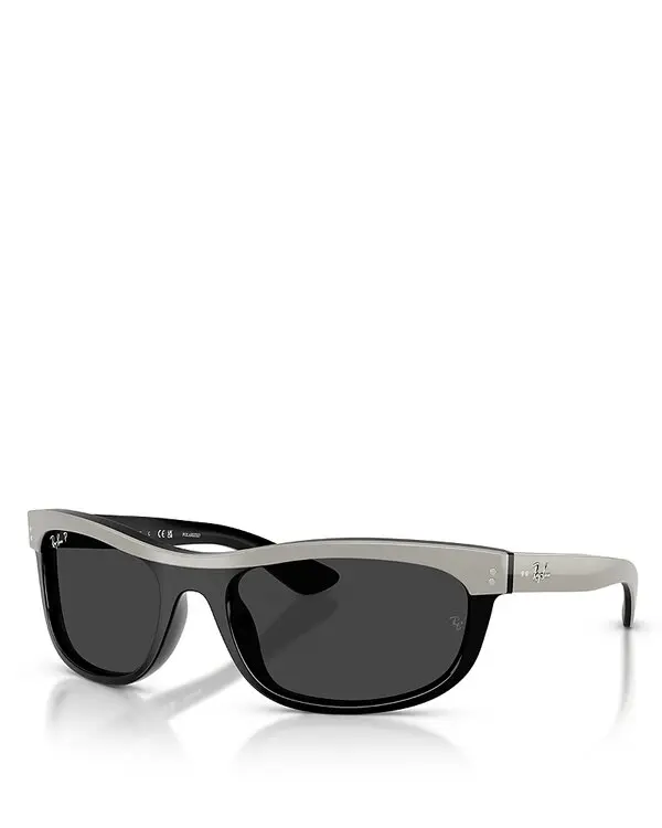 Ray-ban Balorama Rectangular Sunglasses - Grey Havana