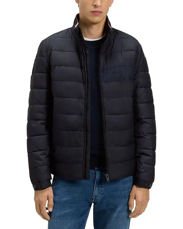 BOSS Cenitos Regular Fit Jacket - Dark Blue