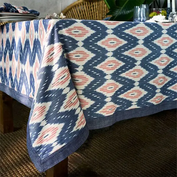 JULISKA Ikat Tablecloth, 60 X 120