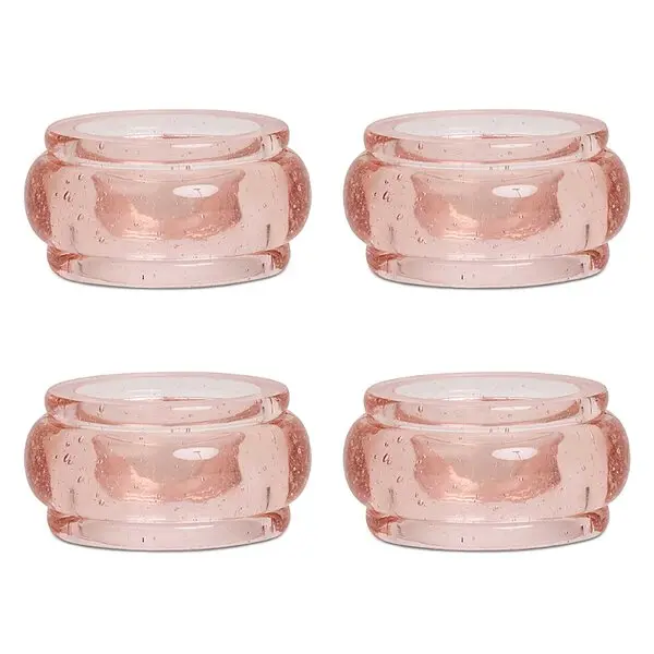 JULISKA Provence Napkin Ring, Set Of 4 - Pink