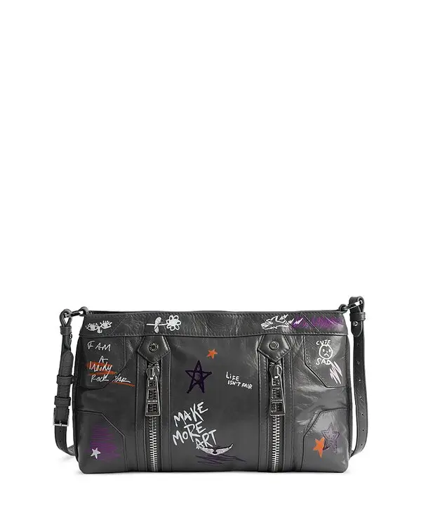 Zadig&Voltaire Sunny Moody Vintage Shoulder Bag - Road