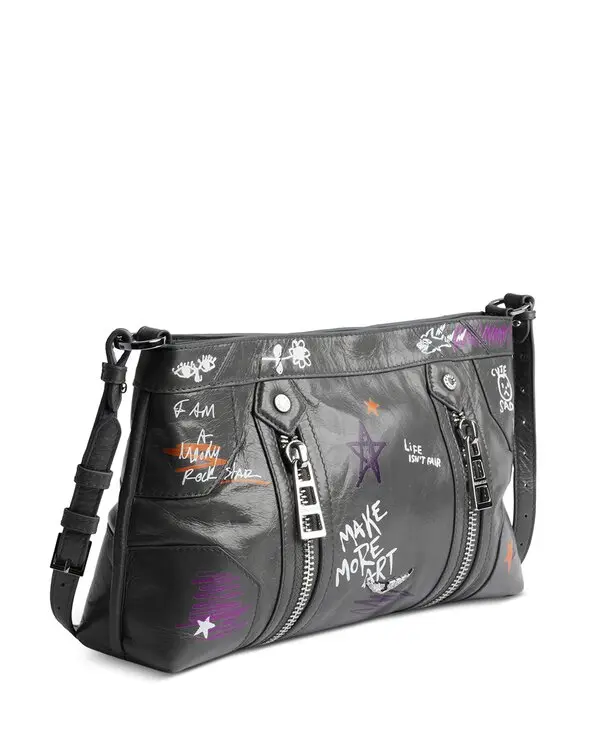 Zadig&Voltaire Sunny Moody Vintage Shoulder Bag - Road
