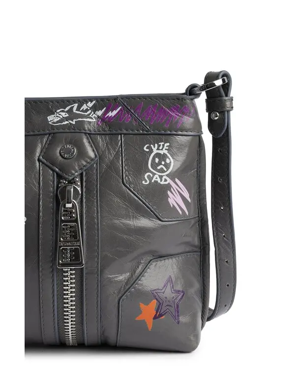Zadig&Voltaire Sunny Moody Vintage Shoulder Bag - Road
