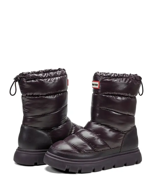 Hunter Maribels Puffer Boots