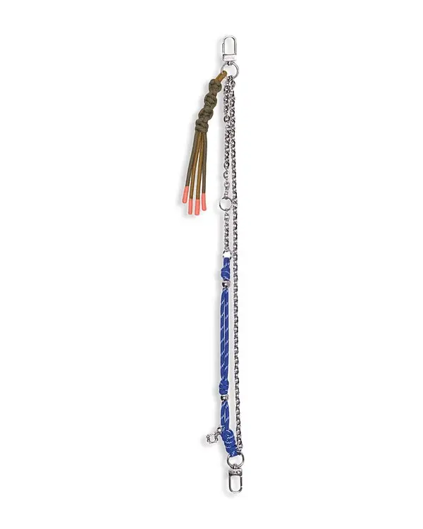 Maje Chain & Cord Bag Charm - Multi-color