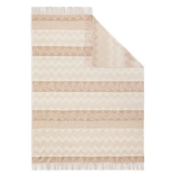 Missoni Gessetti Jacquard Wool Blend Throw