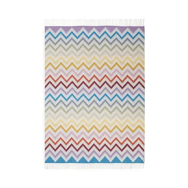 Missoni Watamu Jacquard Wool Blend Throw - Multicolor