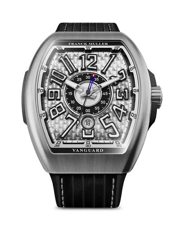 Franck Muller Vanguard Racing Automatic Watch - Silver/black
