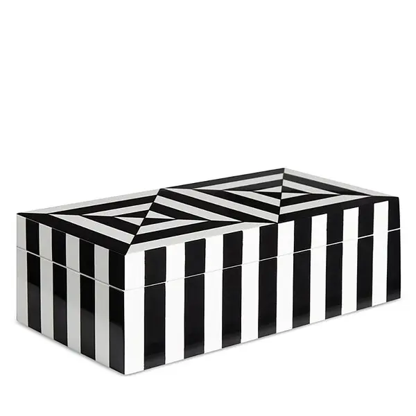 Jonathan Adler Op Art Lacquer Box, Small - No Color