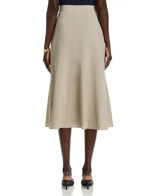 BOSS Wool Midi Skirt