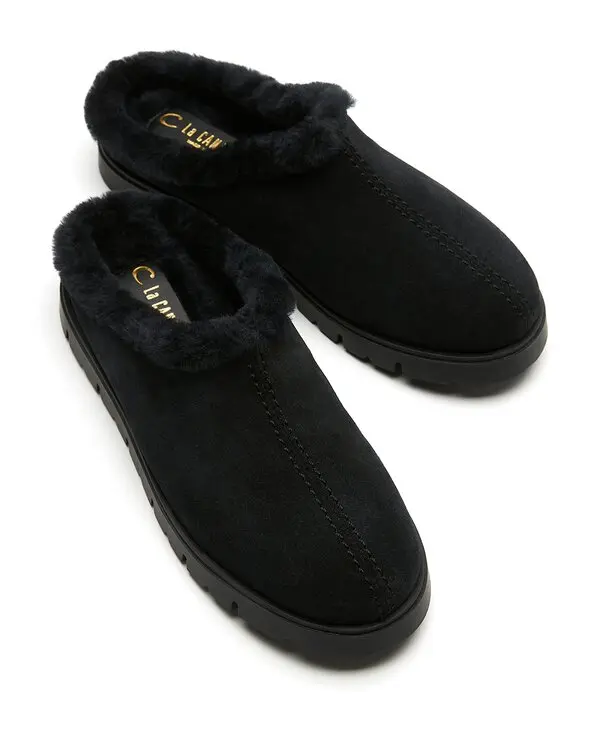 La Canadienne Eva Clogs - Black Rubber