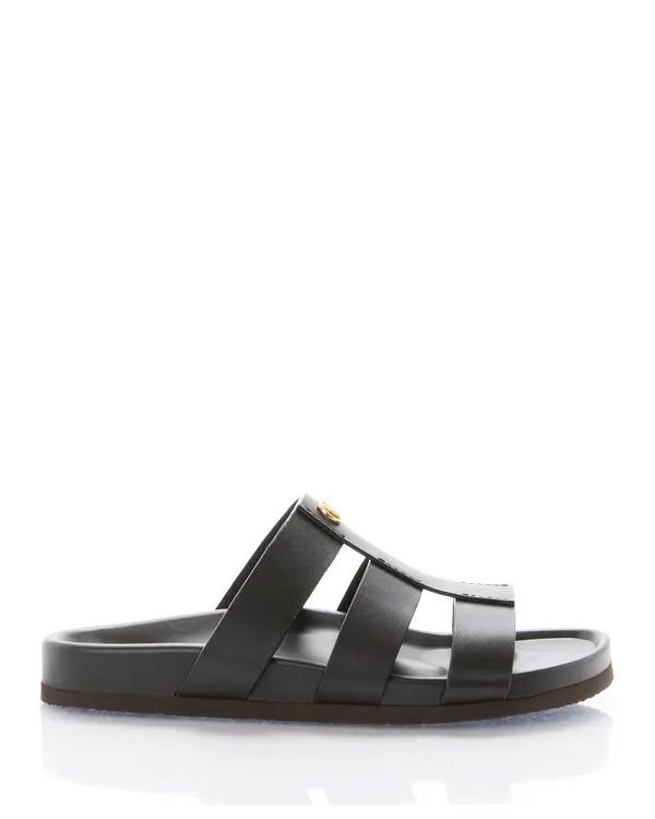 Valentino Garavani Leather Sandals - Black