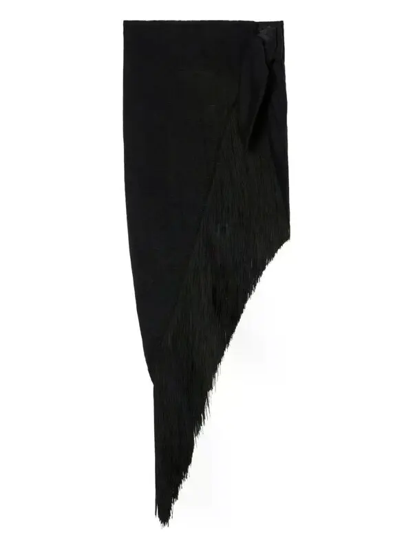 Alanui Fringed Pareo Skirt