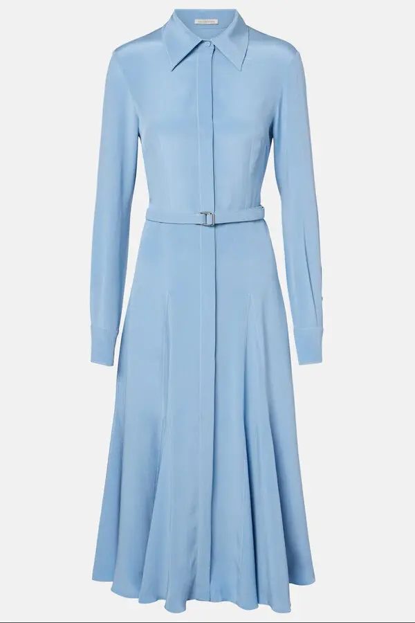 EMILIA WICKSTEAD Riko Shirt Dress - Blue