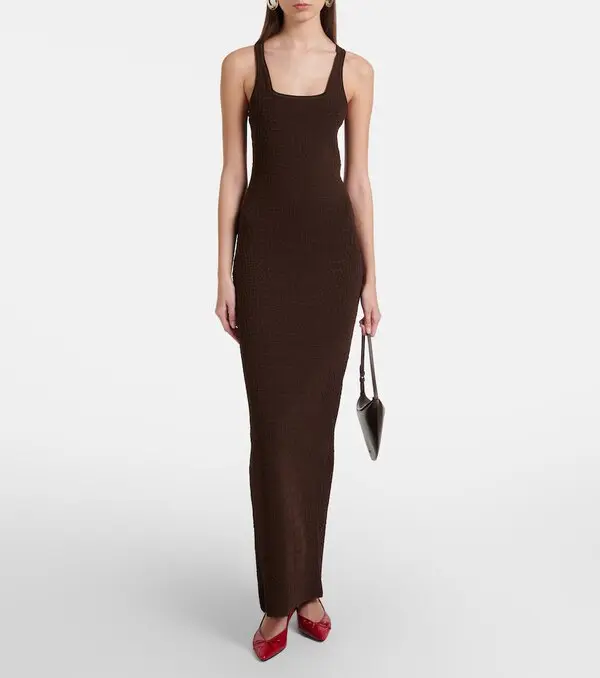 Jacquemus Jersey Maxi Dress