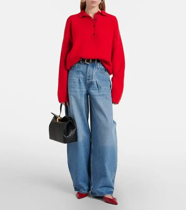 Jacquemus Barrel-leg Jeans - Blue