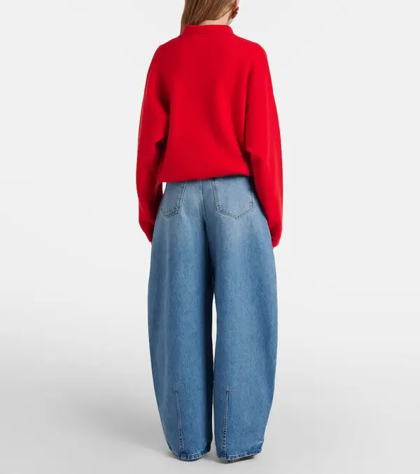 Jacquemus Barrel-leg Jeans - Blue