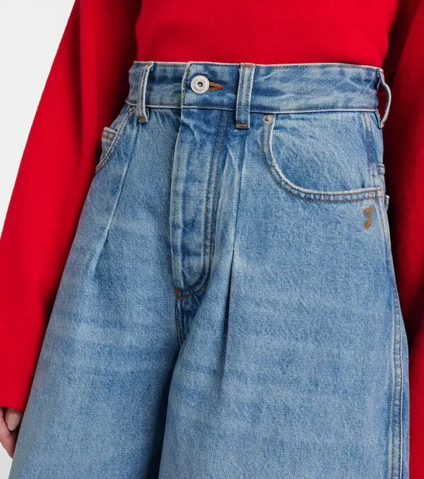 Jacquemus Barrel-leg Jeans - Blue
