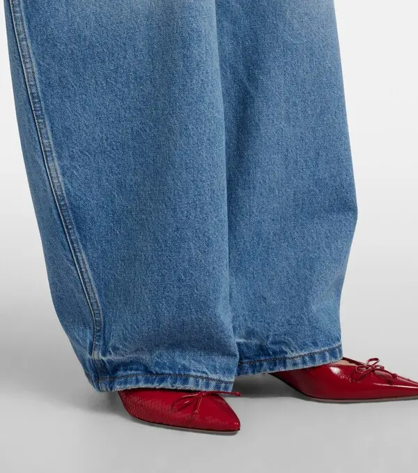 Jacquemus Barrel-leg Jeans - Blue