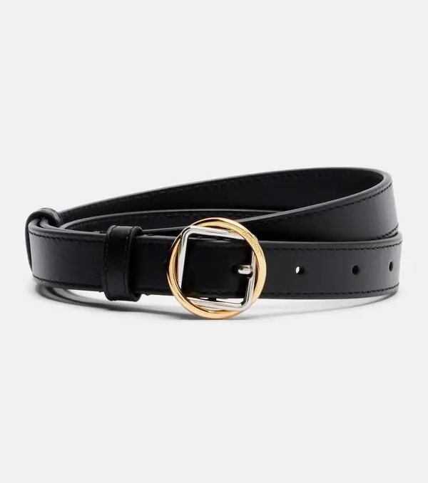 Jacquemus Leather Belt - Black