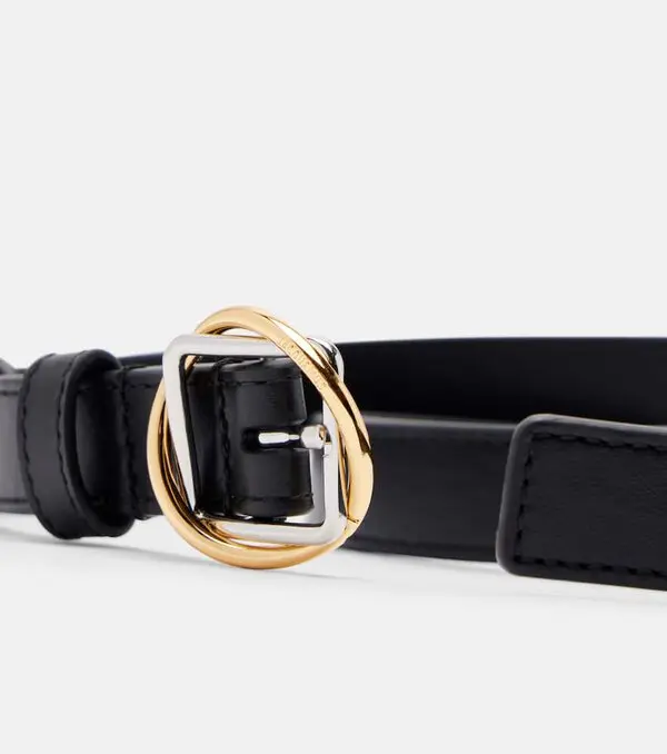 Jacquemus Leather Belt - Black