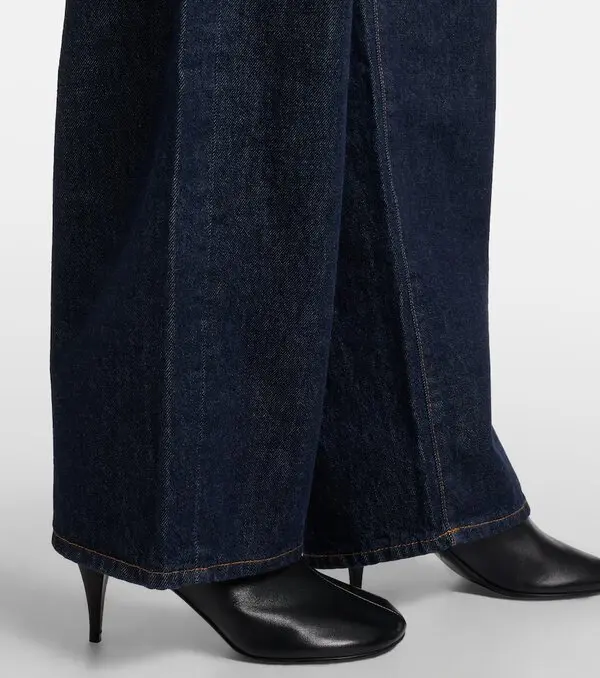FRAME X Amelia Gray Detour Wide-leg Jeans