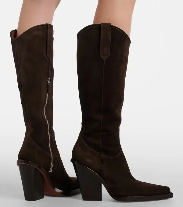 Paris Texas Vegas 100 Suede Cowboy Boots