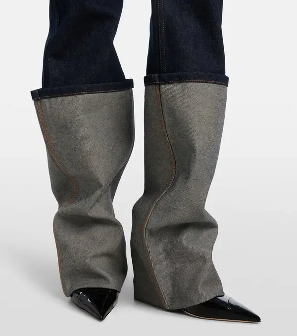 JEAN PAUL GAULTIER Cutout Straight Jeans