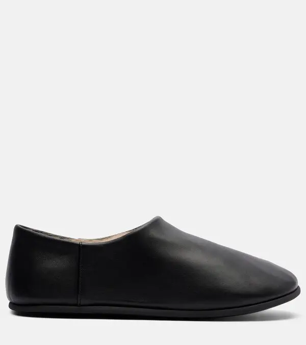 CHRISTEN Big Bootie Leather Slip-on Shoes