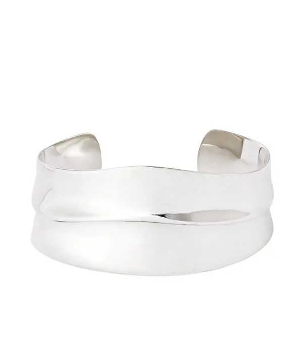 SOPHIE BUHAI Petite Wave Cuff - Silver