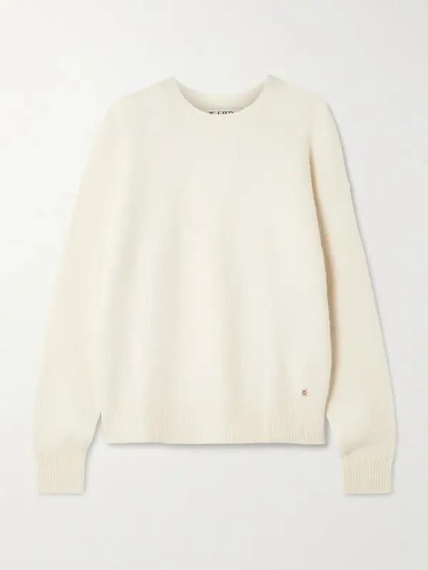 Eterne Brock Cashmere-blend Sweater - Neutrals