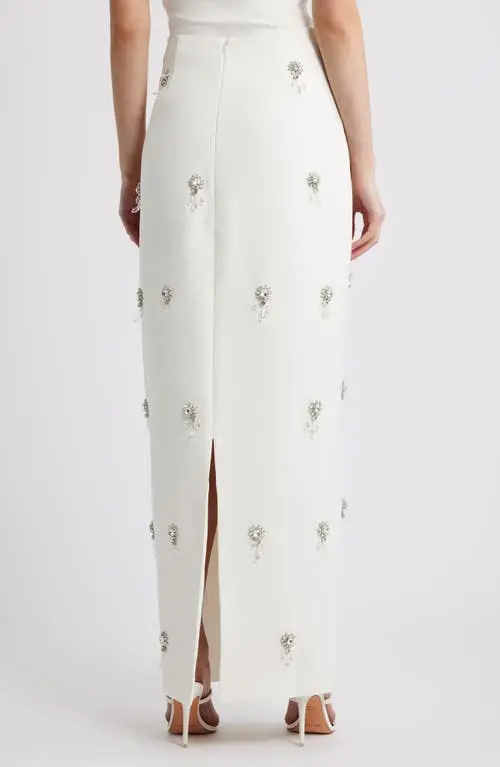 Oddmuse Crystal Embellished Maxi Skirt