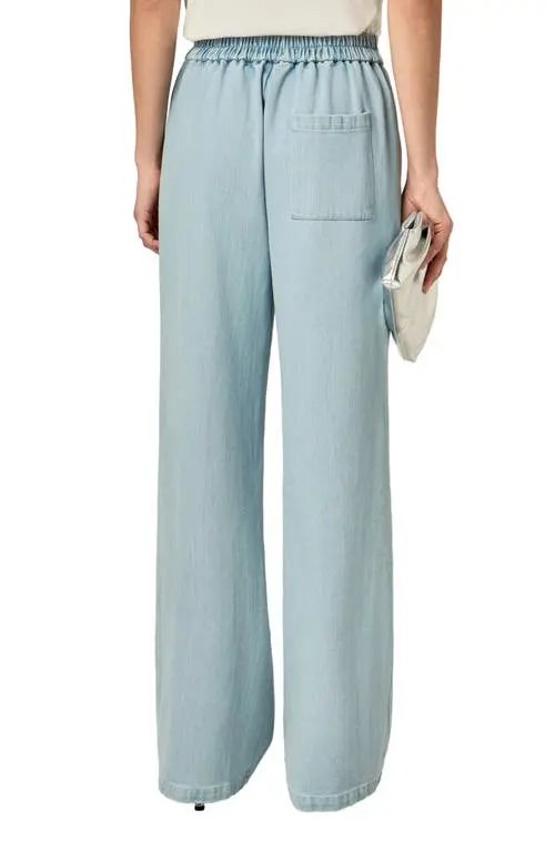 English Factory Pull-on Wide Leg Trouser Jeans