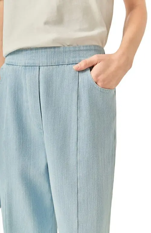 English Factory Pull-on Wide Leg Trouser Jeans