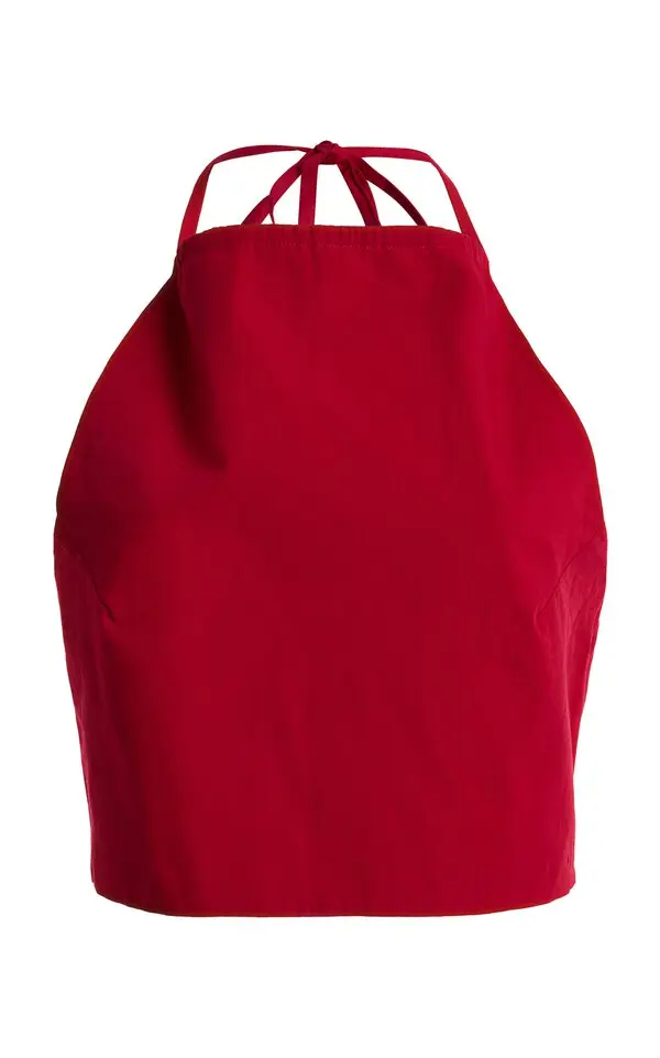 MARLIES GRACE Exclusive Lou Lou Cotton Top - Red