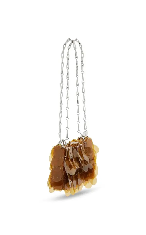 Rabanne Layered Paillette Shoulder Bag - Metallic