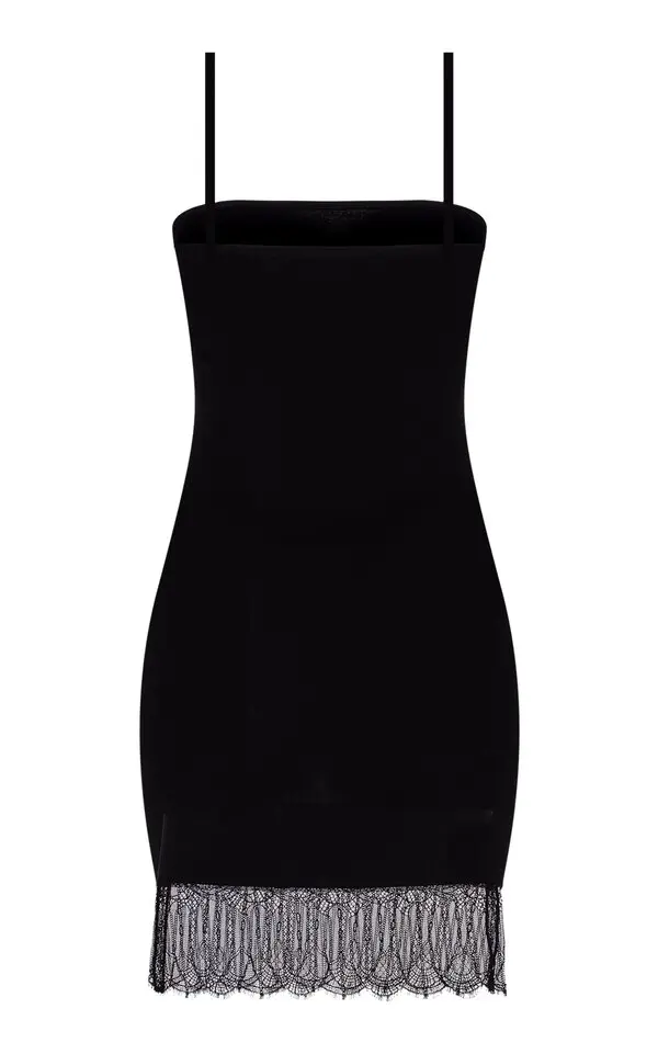 Zeynep Arçay Knit Lace Mini Dress