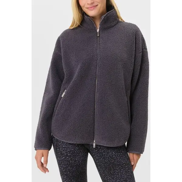 Sweaty Betty Plush Fleece Zip Jacket