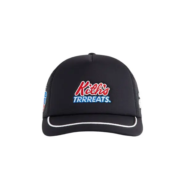 Kith Treats For Kellogg’s Frosted Flakes Nolan Trucker Hat - Black