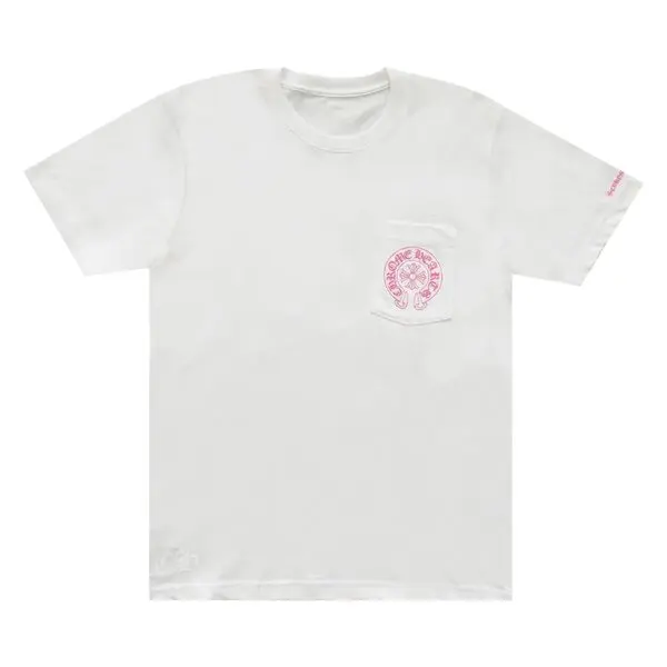 Chrome Hearts Horseshoe Print T-shirt - White