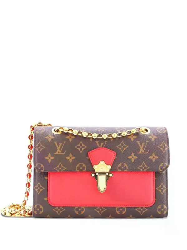 LOUIS VUITTON Victoire Handbag Monogram Canvas
