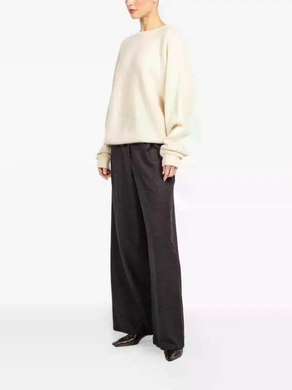 Frenckenberger Round-neck Sweater - Neutrals