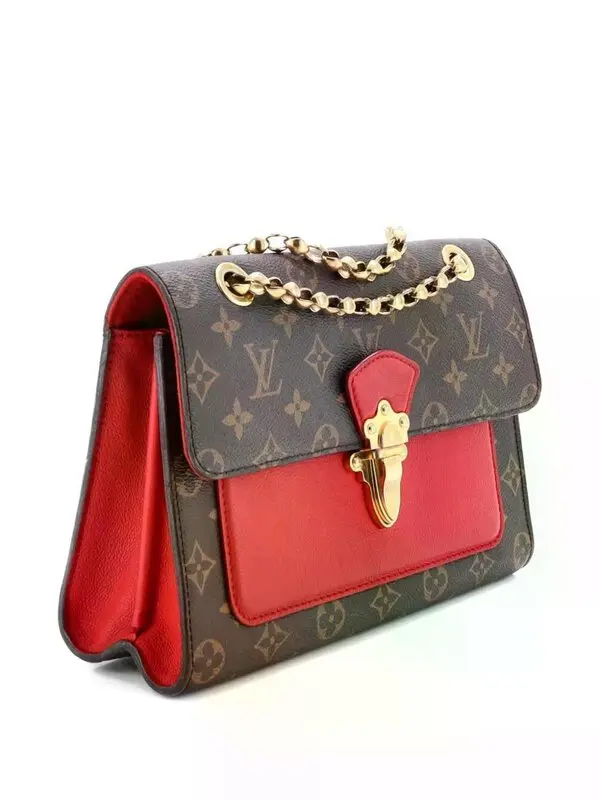 LOUIS VUITTON Monogram Canvas And Leather Shoulder Bag - Brown