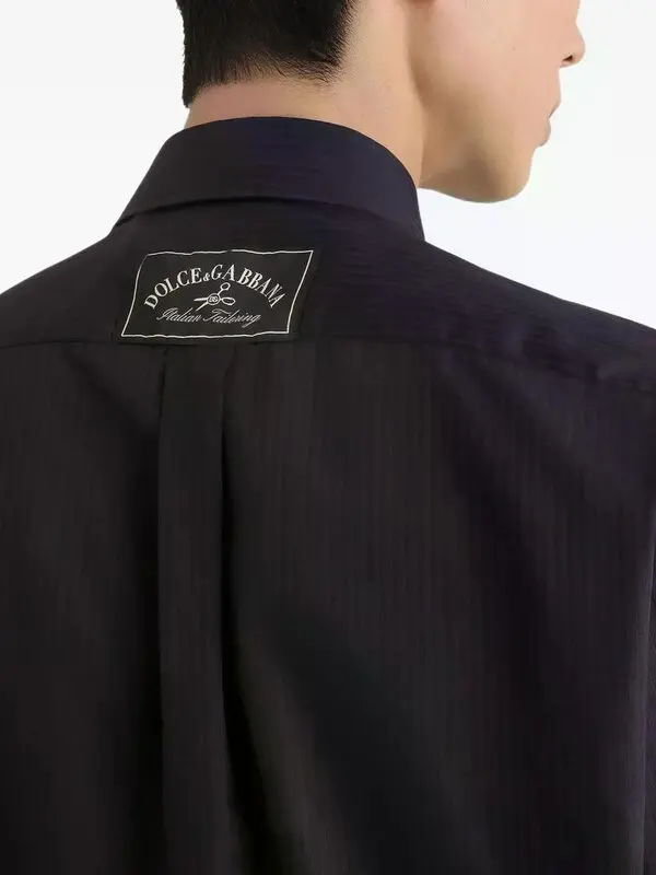 Dolce & Gabbana Embellished Martini Shirt