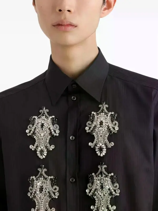 Dolce & Gabbana Embellished Martini Shirt