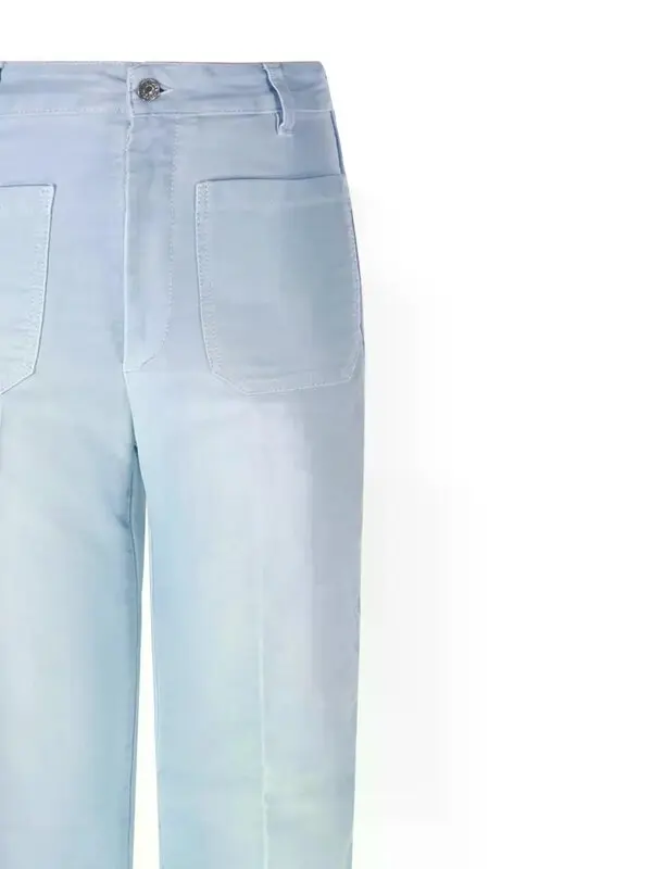 Victoria Beckham Patch-pocket Jeans - Blue